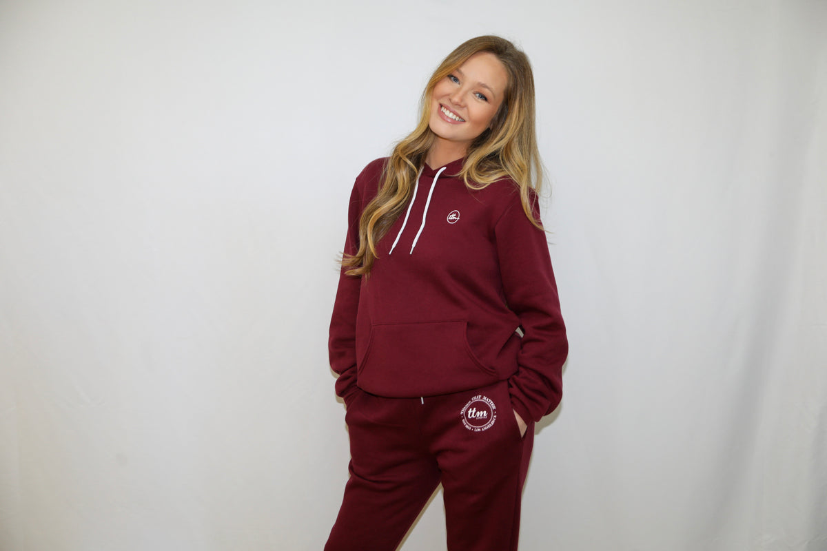 Legacy Hoodie - Maroon – Things That Matter Lifestyle
